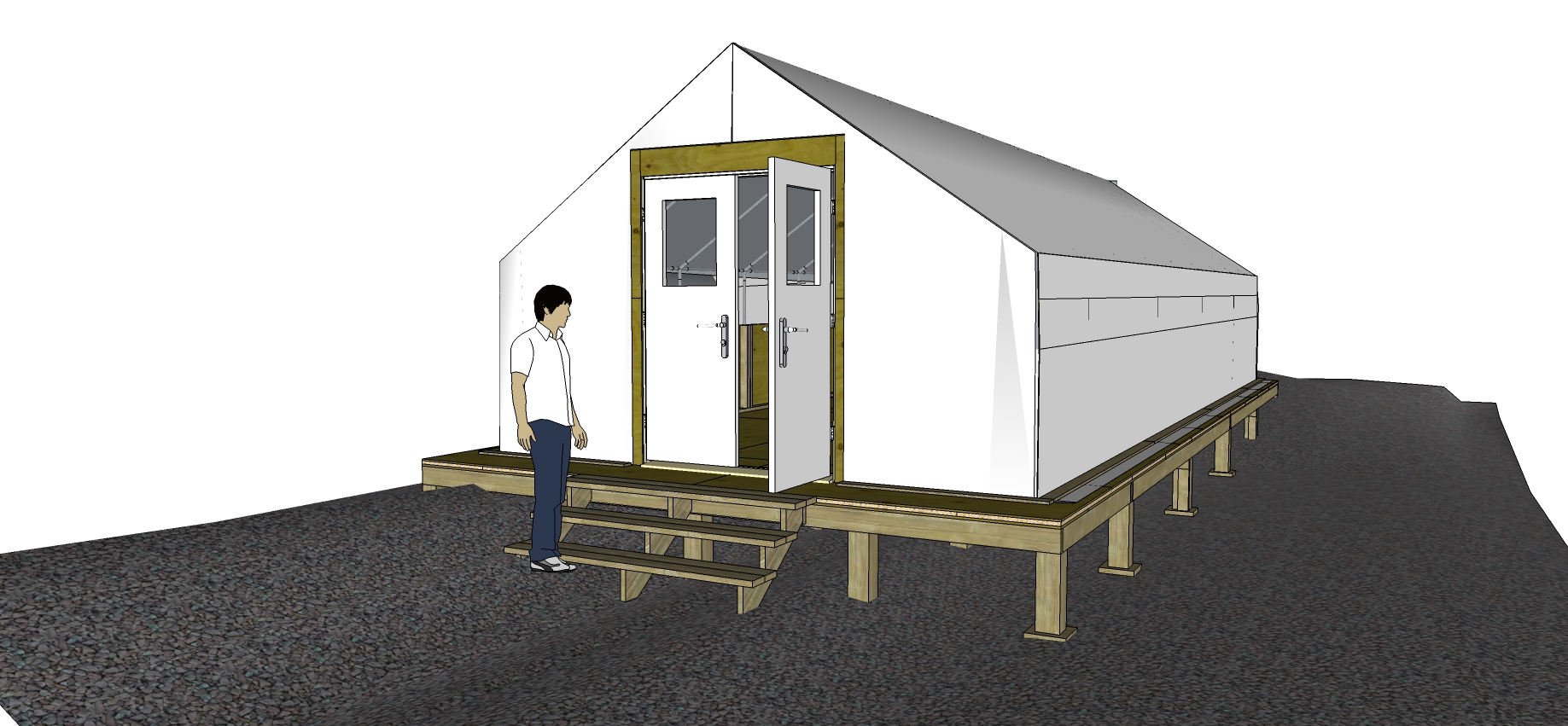 3Aces Project – Mining Camp Layout – DNA645 Design Ltd.