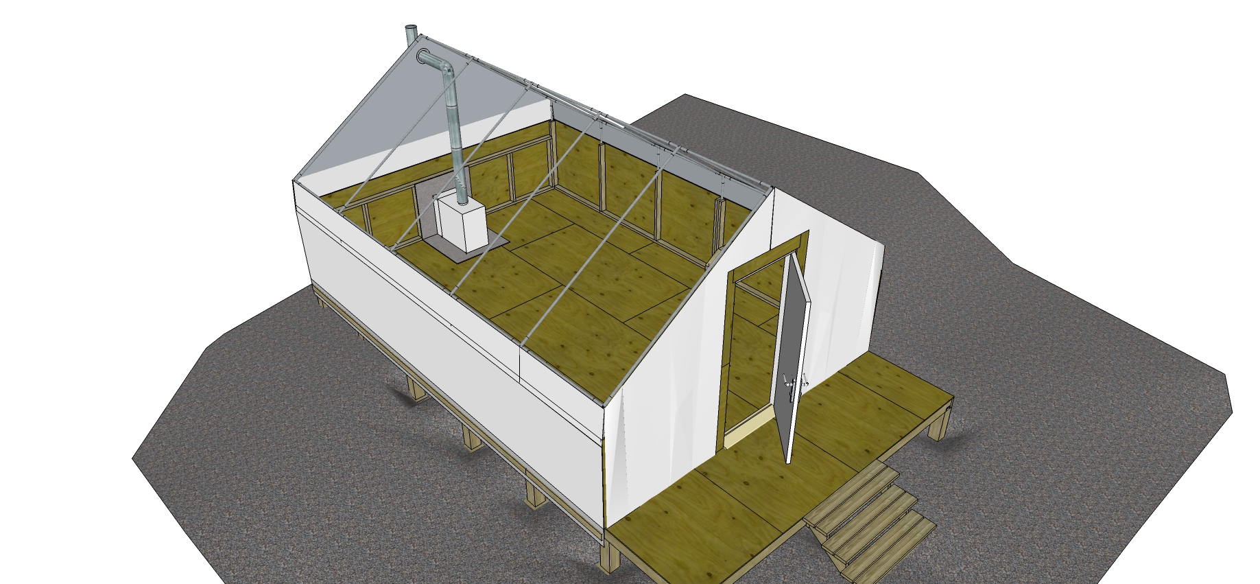 3Aces Project – Mining Camp Layout – DNA645 Design Ltd.