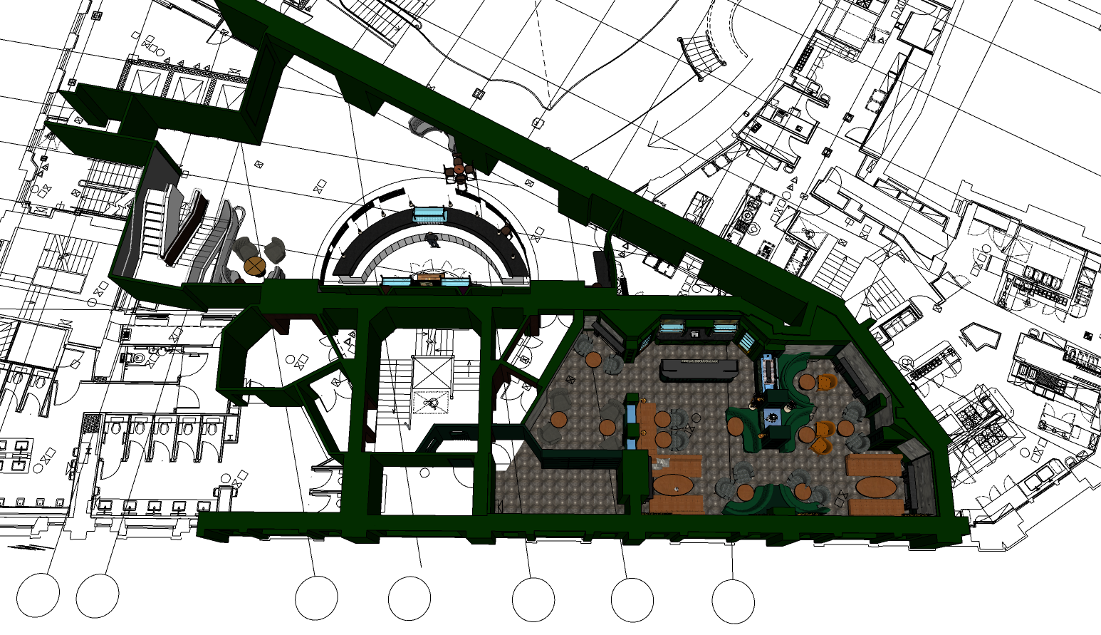 MML Boozy Tea Room @ The Hippodrome – DNA645 Design Ltd.