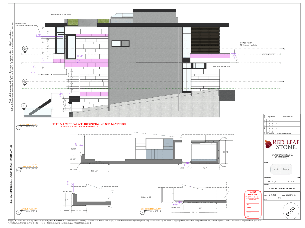 Stone Coursing Layout – DNA645 Design Ltd.